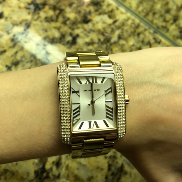 Michael Kors | Accessories | Michael Kors Gold Emery Watch | Poshmark